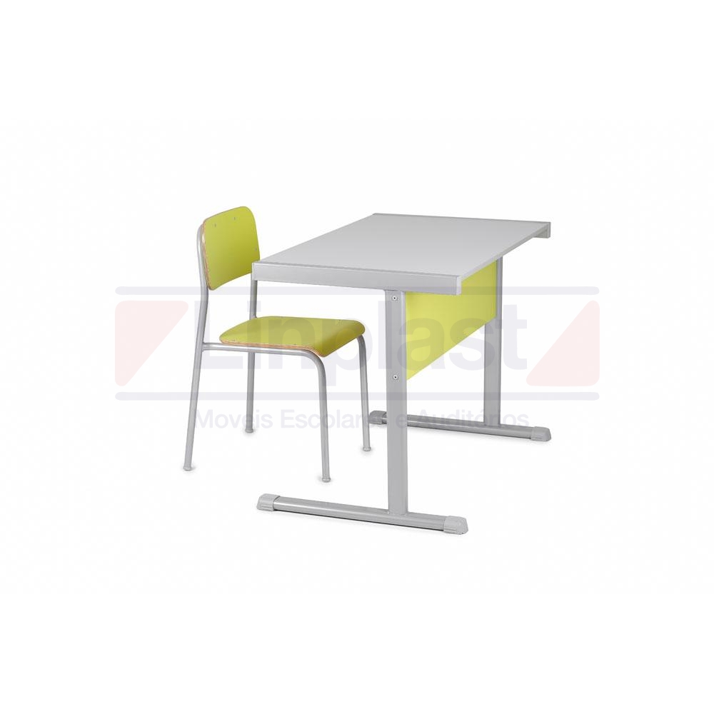 Conjunto Professor Mesa e Cadeira - Platinum
